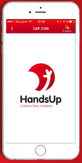 HandsUp - Connecting humans